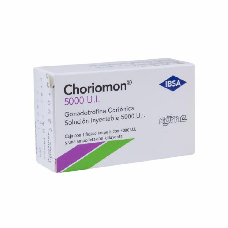 Choriomon 5000 iu - Clínica de Fertilidad Fecundar Perú